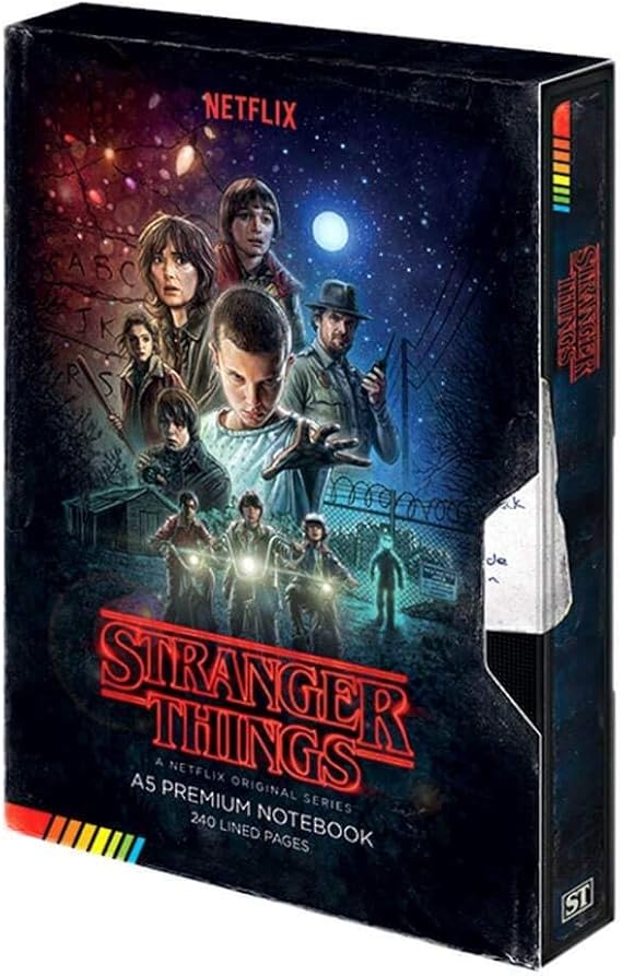 Amazon.com : Pyramid International Stranger Things A5 Premium Notebook ...