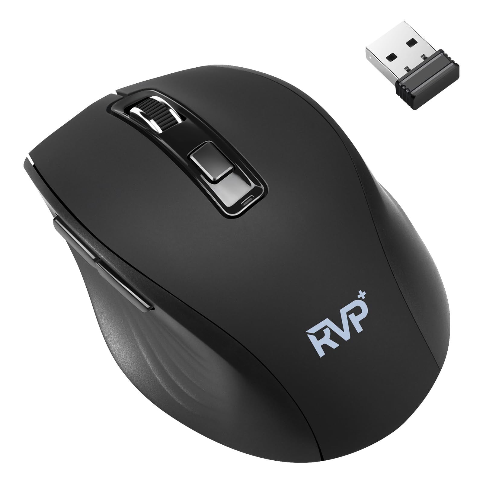 Amazon.com: RVP+ 2.4GHz Wireless Mouse, DPI 800/1200/1600, Cordless ...