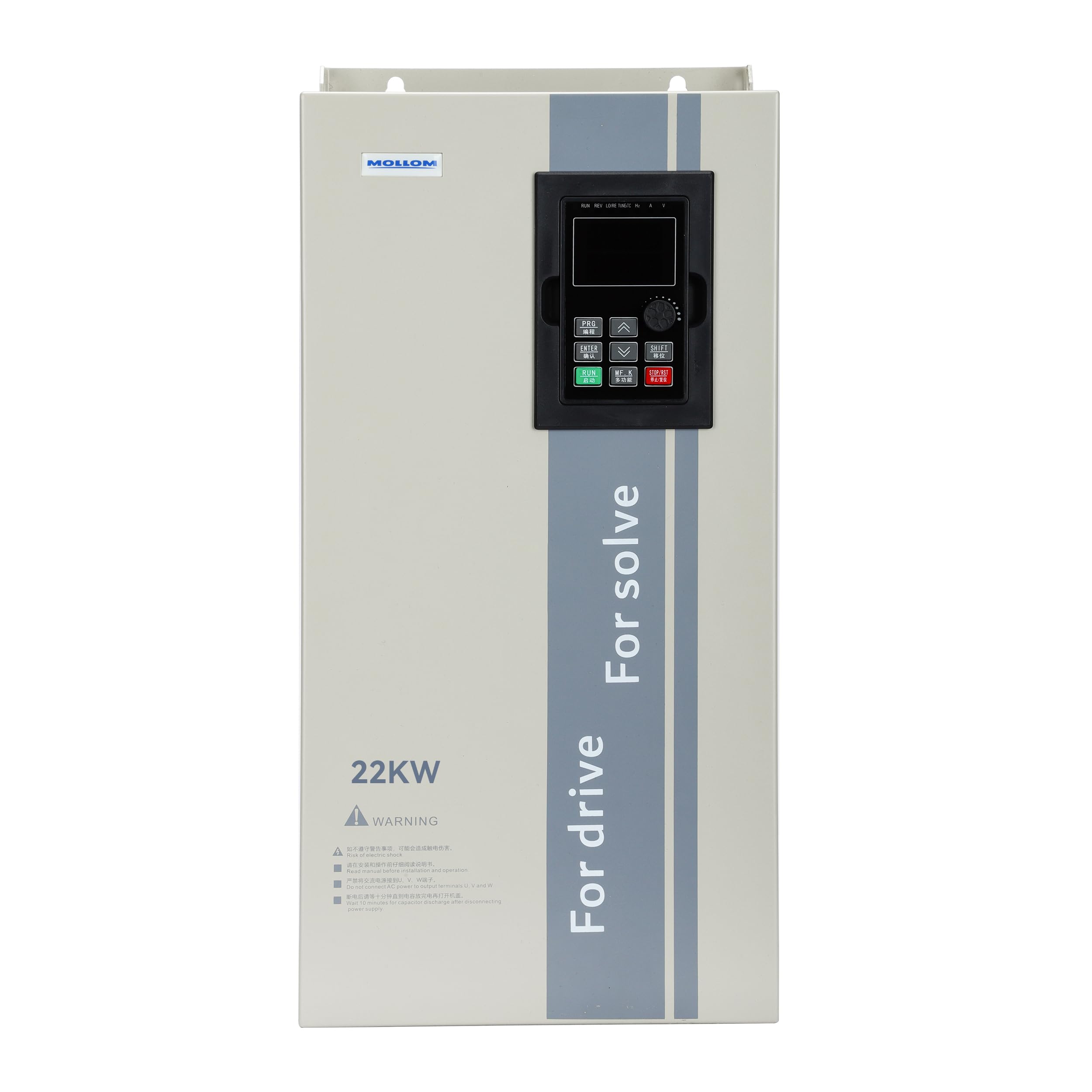 Snapklik.com : MOLLOM VFD 22KW 30HP 90A 220V Single Or Three Phase ...