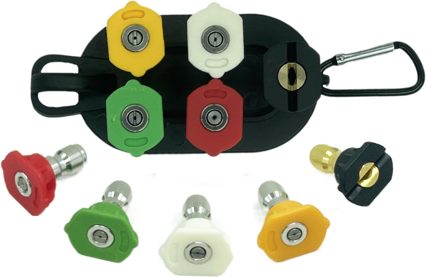 Amazon.com: Pressure Washer Nozzle Tips - 5 Pack Tip Attachments ...