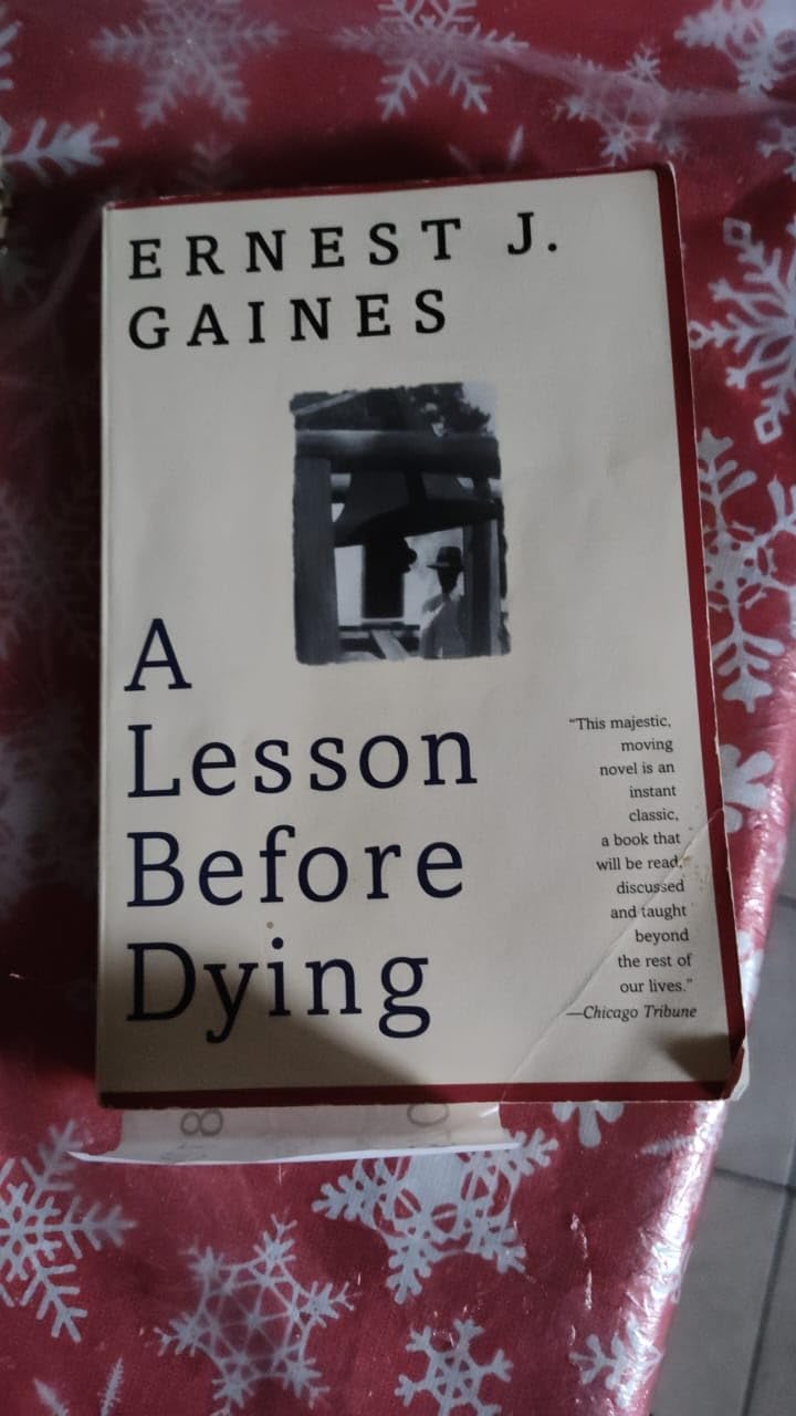 A Lesson Before Dying: GAINES ERNEST J. EPUISE: 9781852427238: Amazon ...