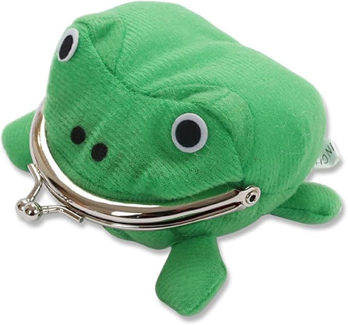 BRTOO Cute Coin Purse Plush Animal Coin Pouch Small Funny Kawaii Change ...