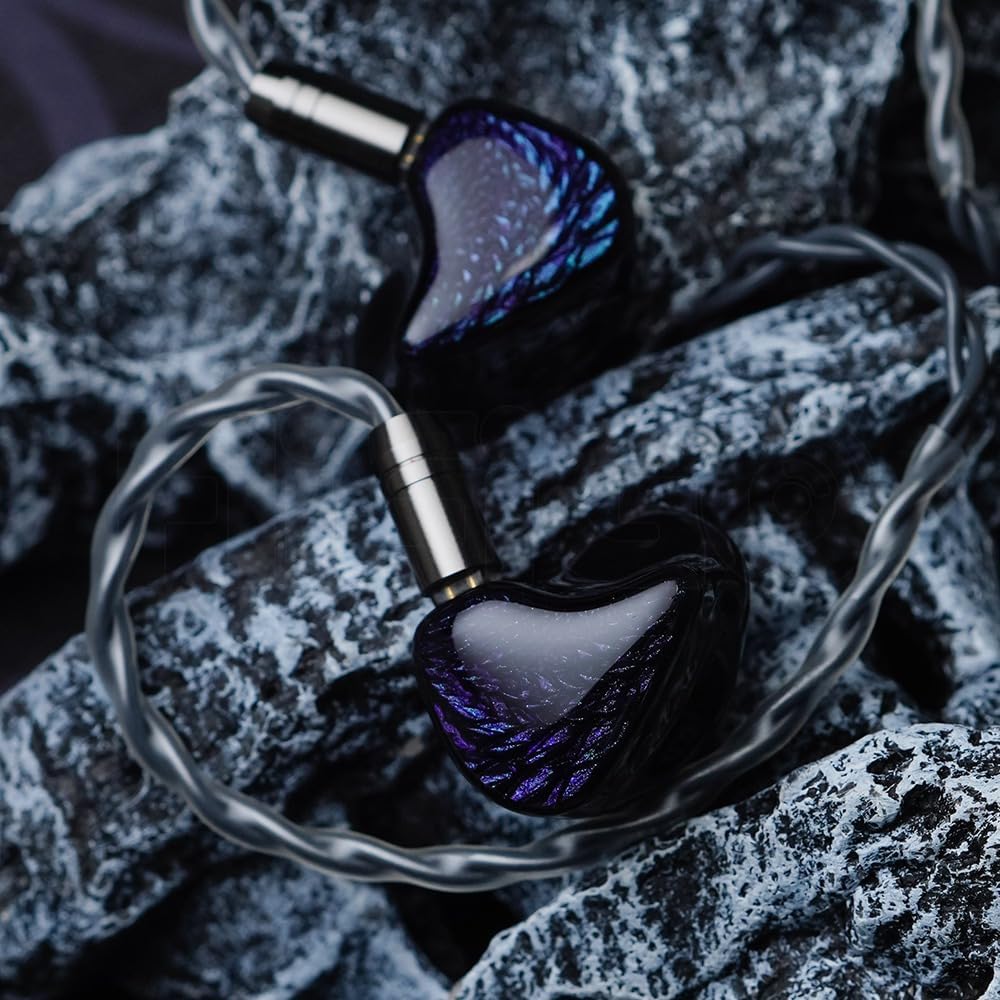 HiFiGo Kinera Celest Wyvern Black 10mm Dynamic Driver IEM Earphones ...