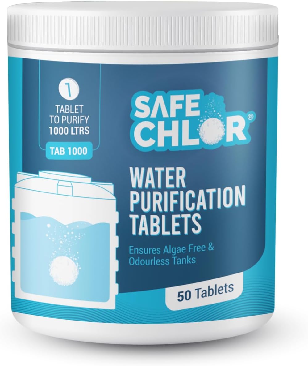 Safe Chlor Tab 1000 | Chlorine Tablets for Water Tanks of 1000 Ltrs ...