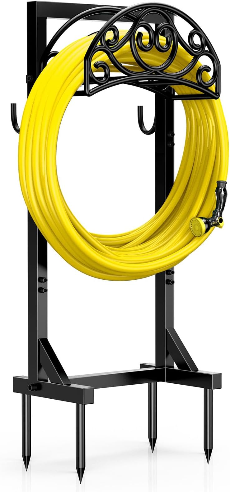 Amazon.com : Patiobay Garden Hose Holder, Detachable Metal Water Hose ...