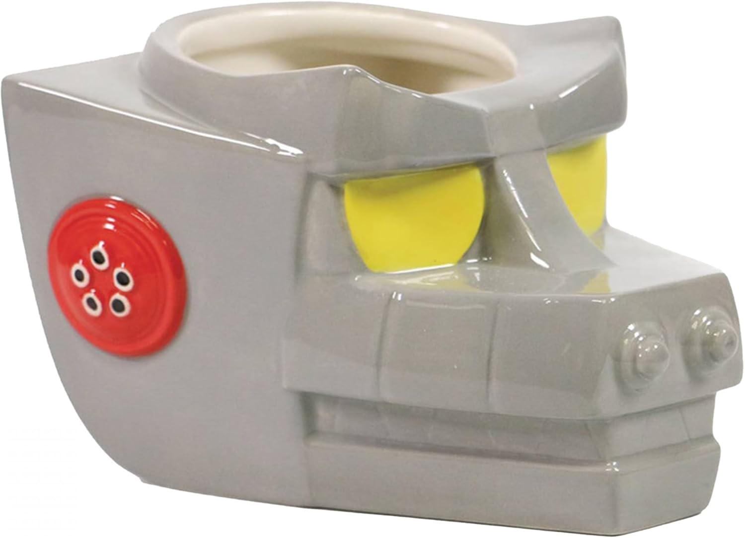 Amazon.com | Surreal Entertainment Mecha Godzilla Molded Head Mug, Gray ...