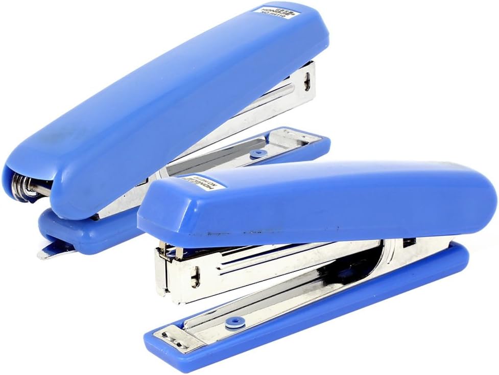 Amazon.com : Uxcell School Document Paper Binder Hand Press Stapler NO ...