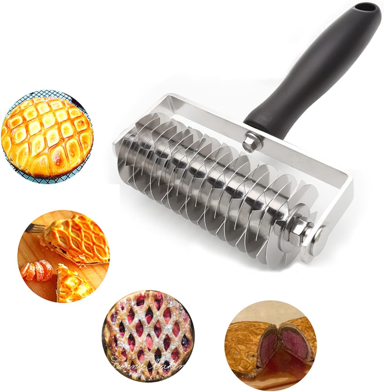 Rodillo Cortador de Entramado para Masa y Repostería, Herramientas de ...