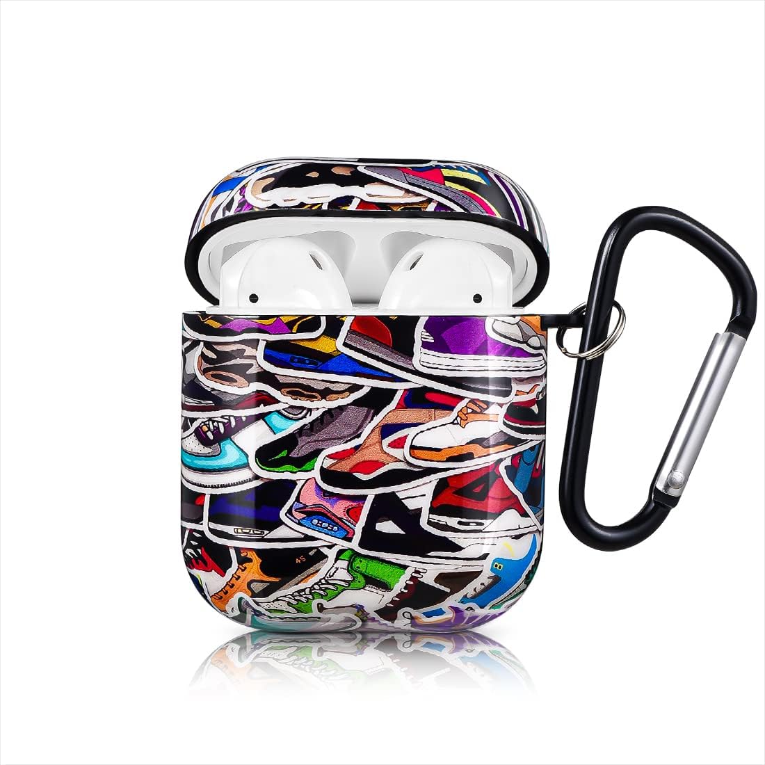 Amazon.com: for Air Pod Case, Cool Sports Shoes Brand Style TPU Case ...