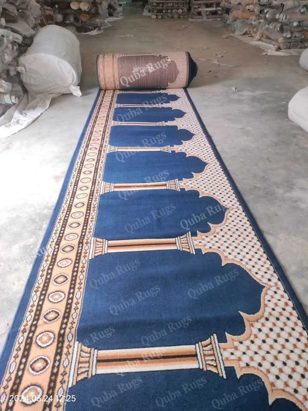 Buy Quba Rugs Soft Wool Janamaz Rugs & Roll for Masjid or Any Religious ...