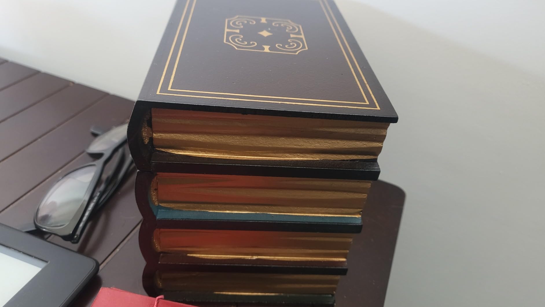 Book Safe, European Style Decorative Fake Book, Hollowed Out Decorative ...