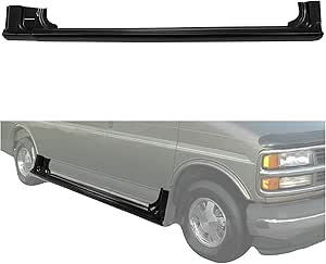 KUAFU Door Rocker Panel Compatible with 1996-2017 Chevy Chevrolet ...