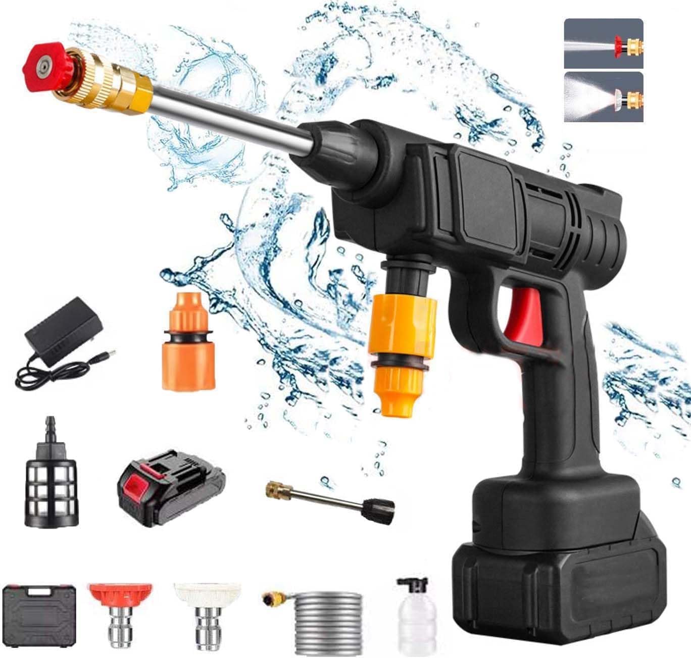 Amazon.com : Blusonno Cordless Pressure Washer 48V 30Bar Pressure ...