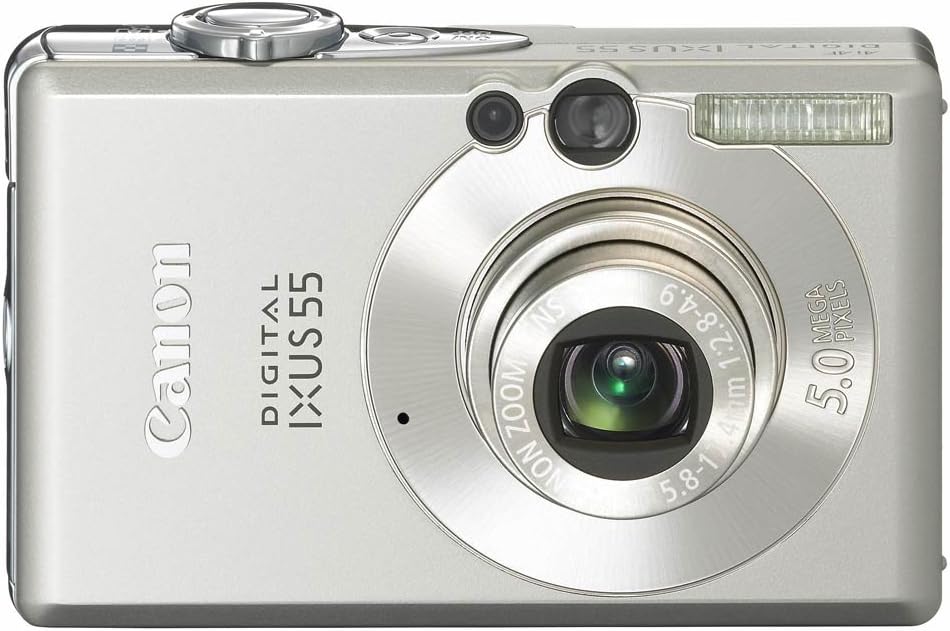 Canon Digital IXUS 55 dijital kamera (5 megapiksel) : Amazon.com.tr ...