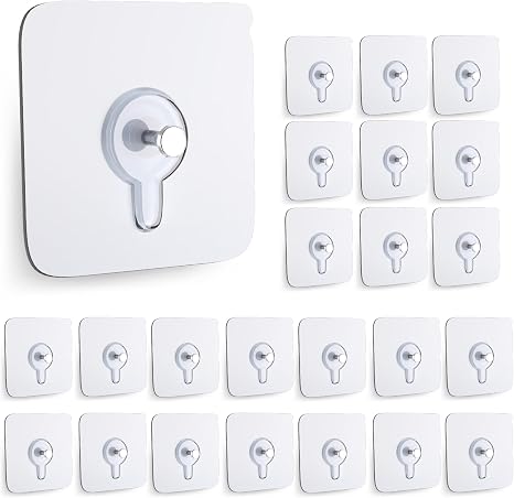 24PCS Picture Hangers Without Nails, Wall Hangers Without Nails ...