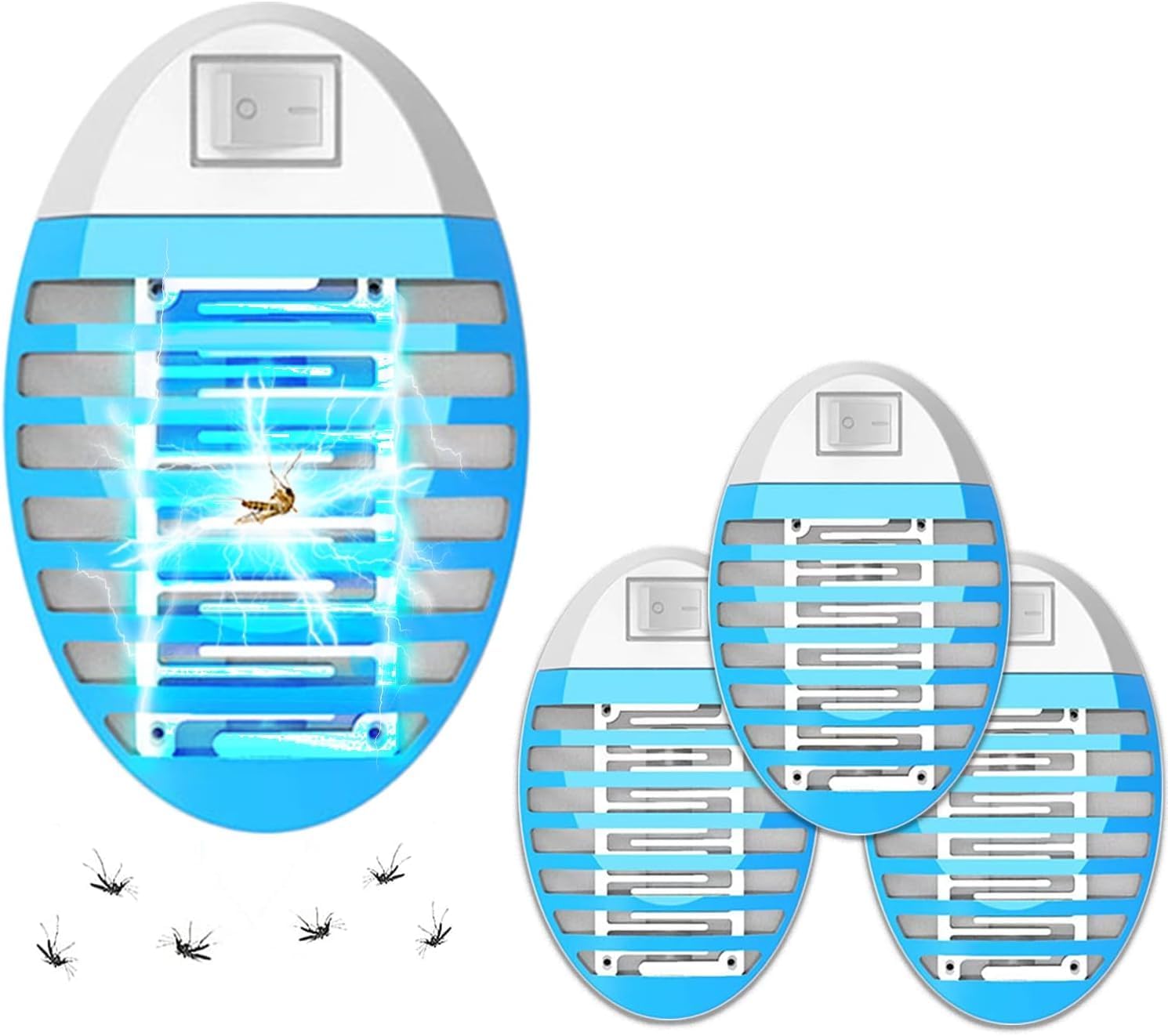 Bug Zapper,Mosquito Killer for Flying Insect Control Lamp,4 Packs ...