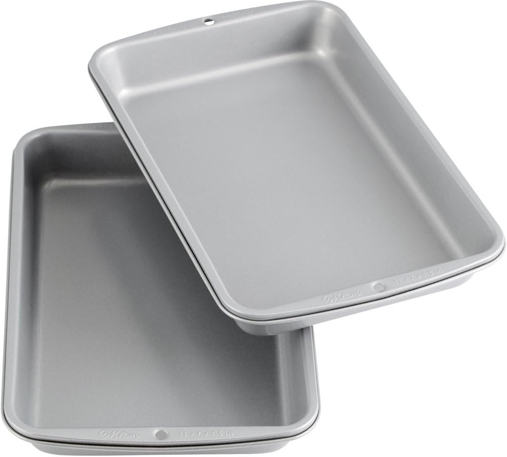 Amazon.com: Wilton Recipe Right Non-Stick Biscuit and Brownie Pan, 11 ...