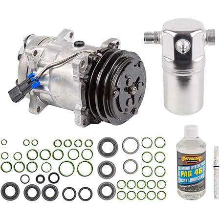 Amazon.com: OEM Delphi HT6 AC Compressor w/A/C Repair Kit For Chevy ...
