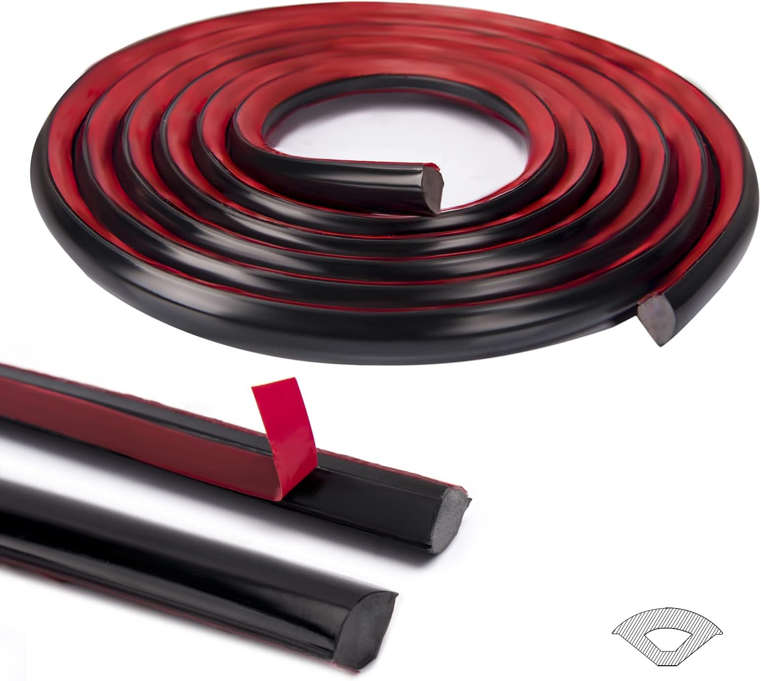 Amazon.com: 22 Feet Flexible Inside & Outside Corner Trim Molding, Peel ...