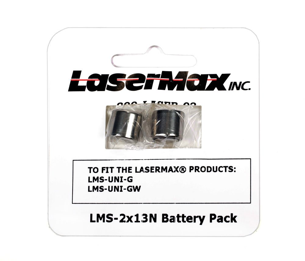 LaserMax Lithium Batteries for Uni/Micro/Centerfire Series Lasers LMS ...