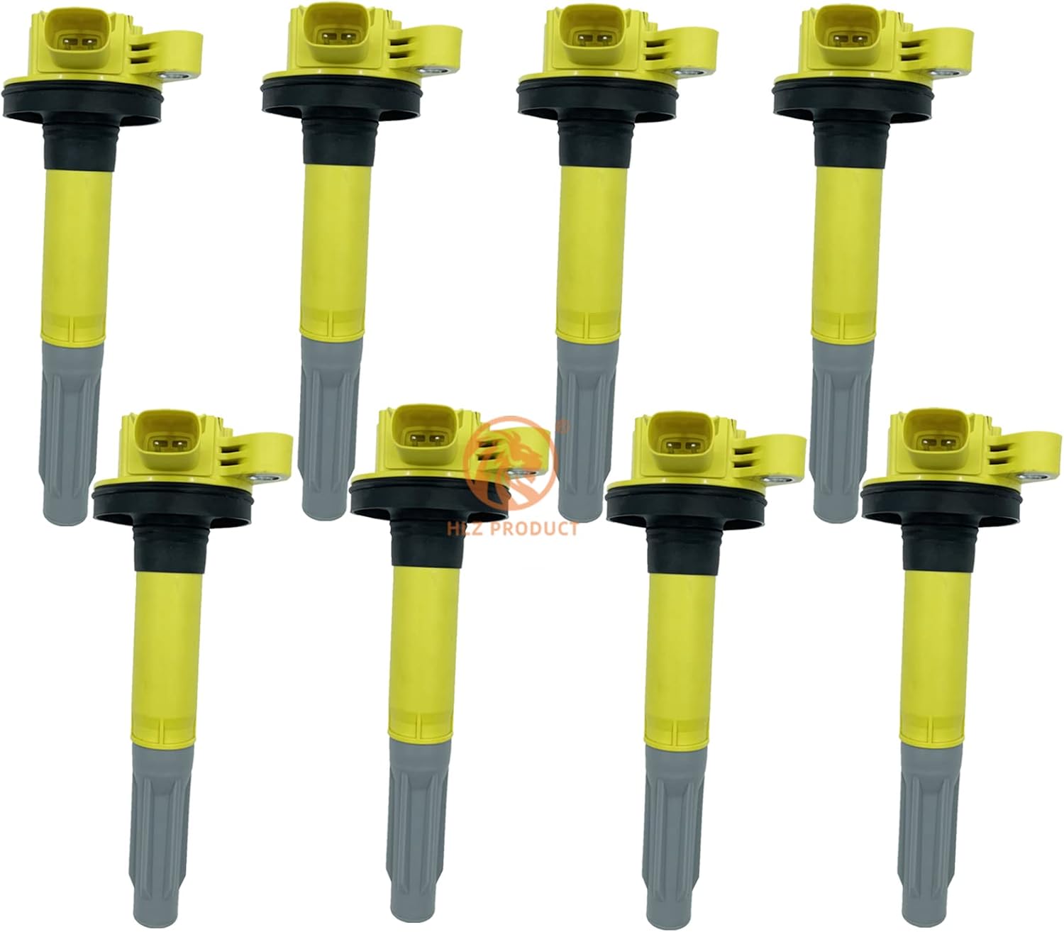 HLZ PRODUCT Set of 8 HIGH PERFORMANCE Ignition Coil Pack Compatible ...