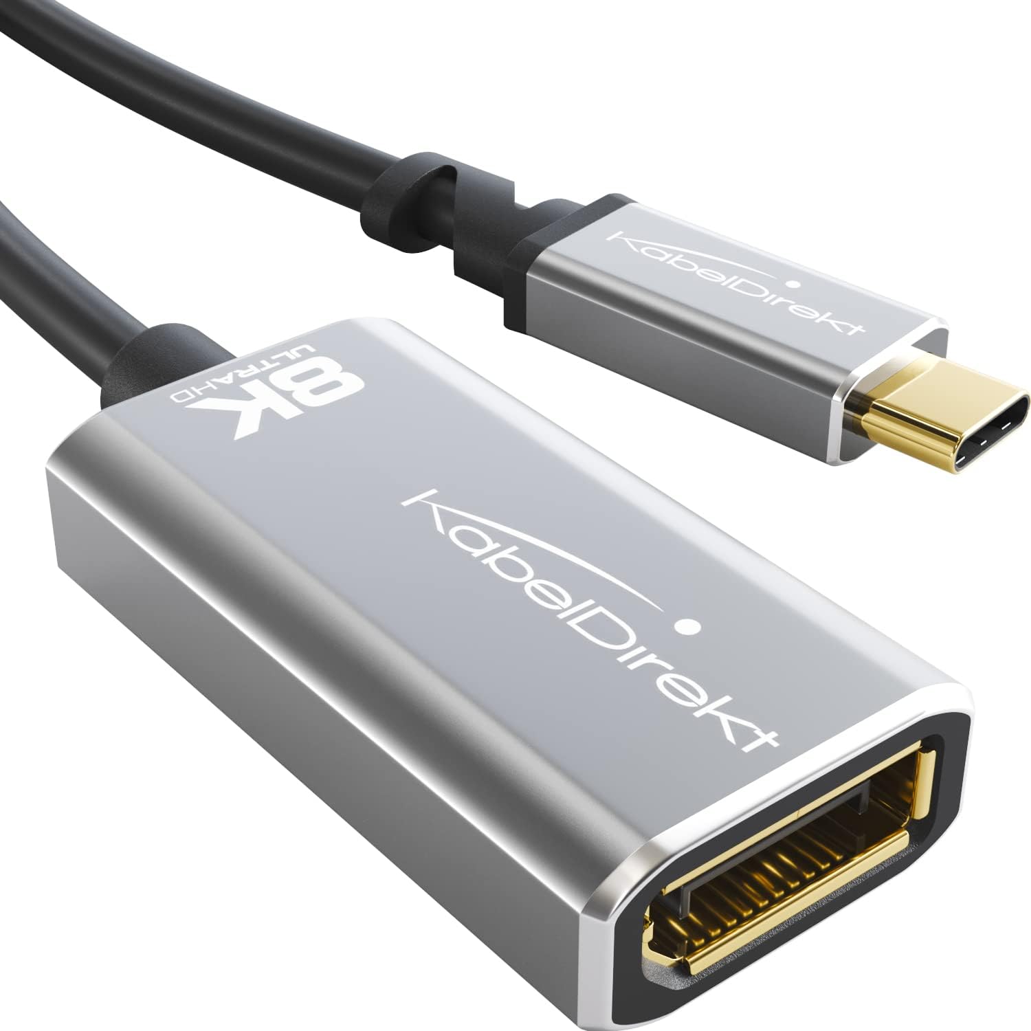 Amazon.com: 8K USB C to DisplayPort 1.4 Adapter with Break-Proof, Full ...