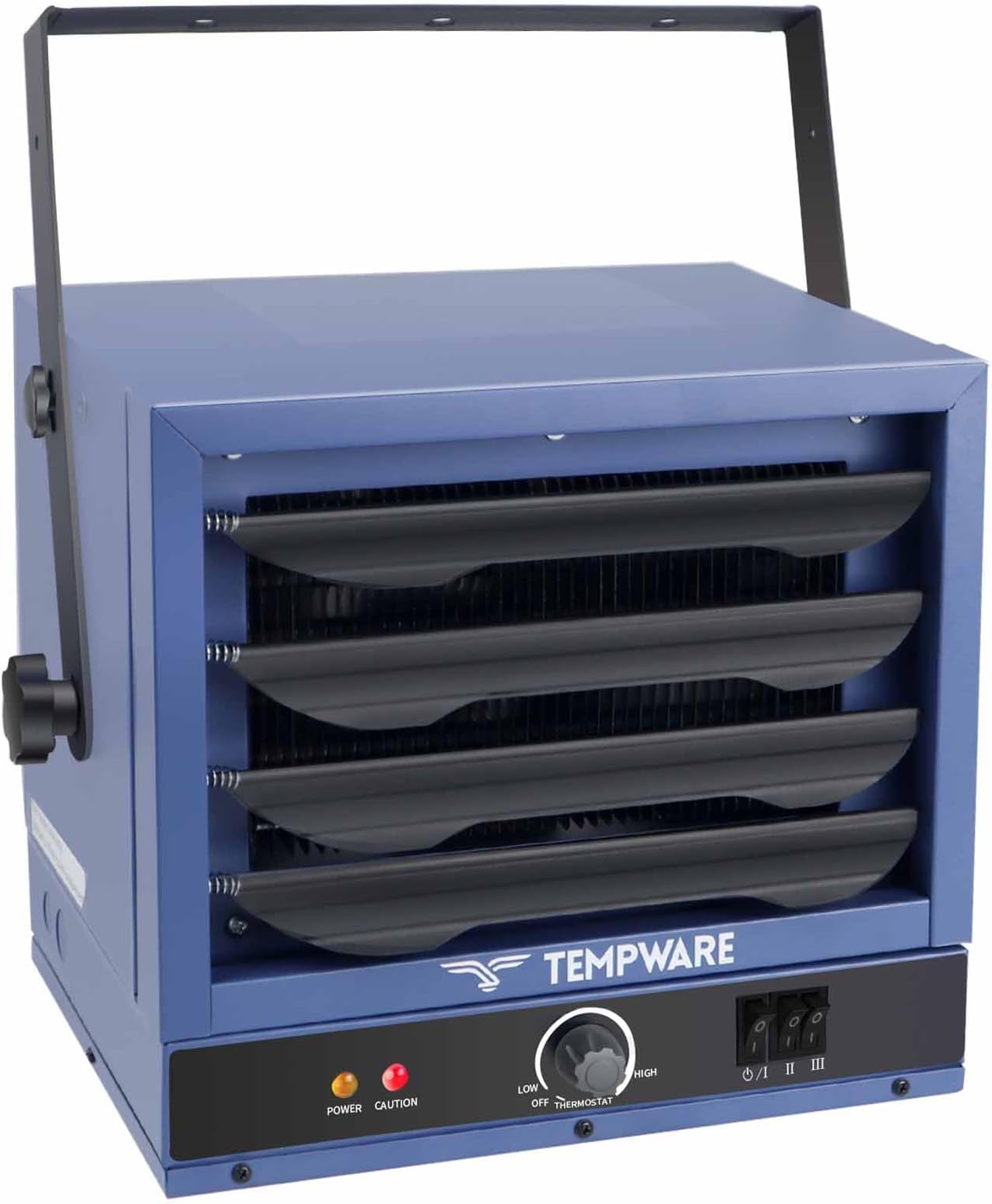 TEMPWARE Electric Garage Heater, 5000-Watt Ceiling Mount Shop Heater ...