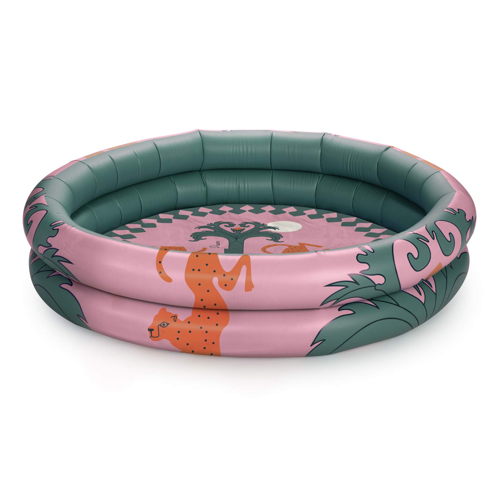 Snapklik.com : FUNBOY Giant Inflatable Luxury Pink Cabana Kiddie Pool
