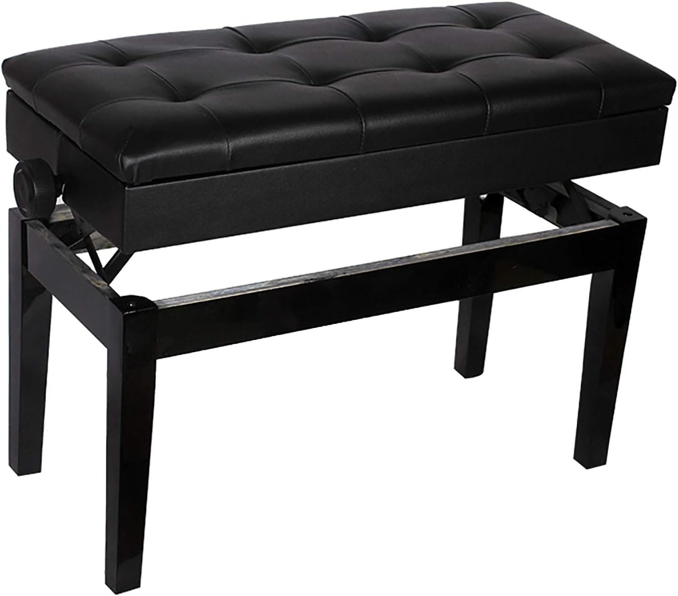 Amazon.com - IBOWZ Piano Stool Duet Sturdy Piano Bench Comfortable ...