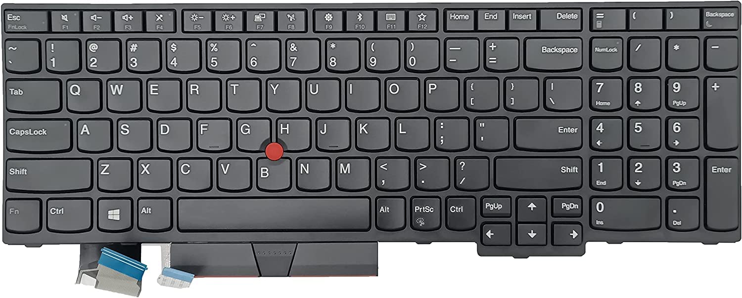 Amazon.com: Replacement Keyboard for Lenovo Thinkpad E590 E580 E585 ...