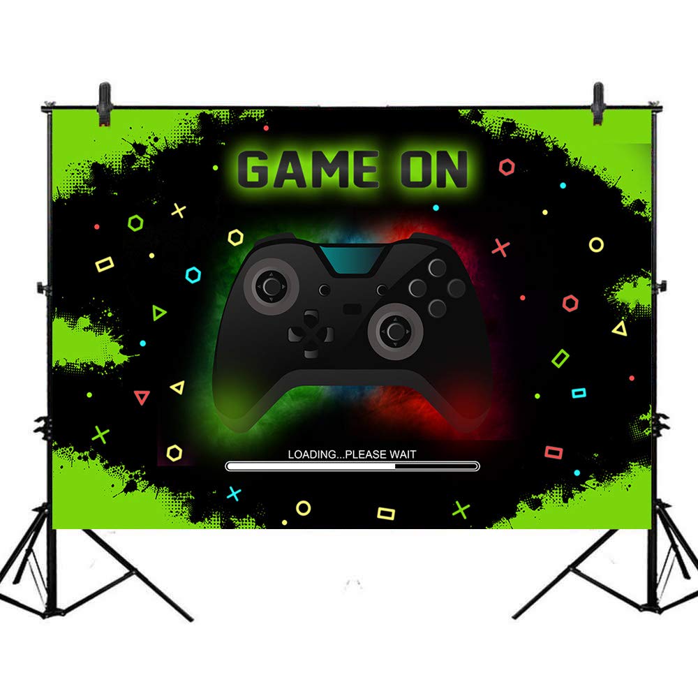 Buy Avezano Game On Birthday Backdrop Video Game On Theme Party ...