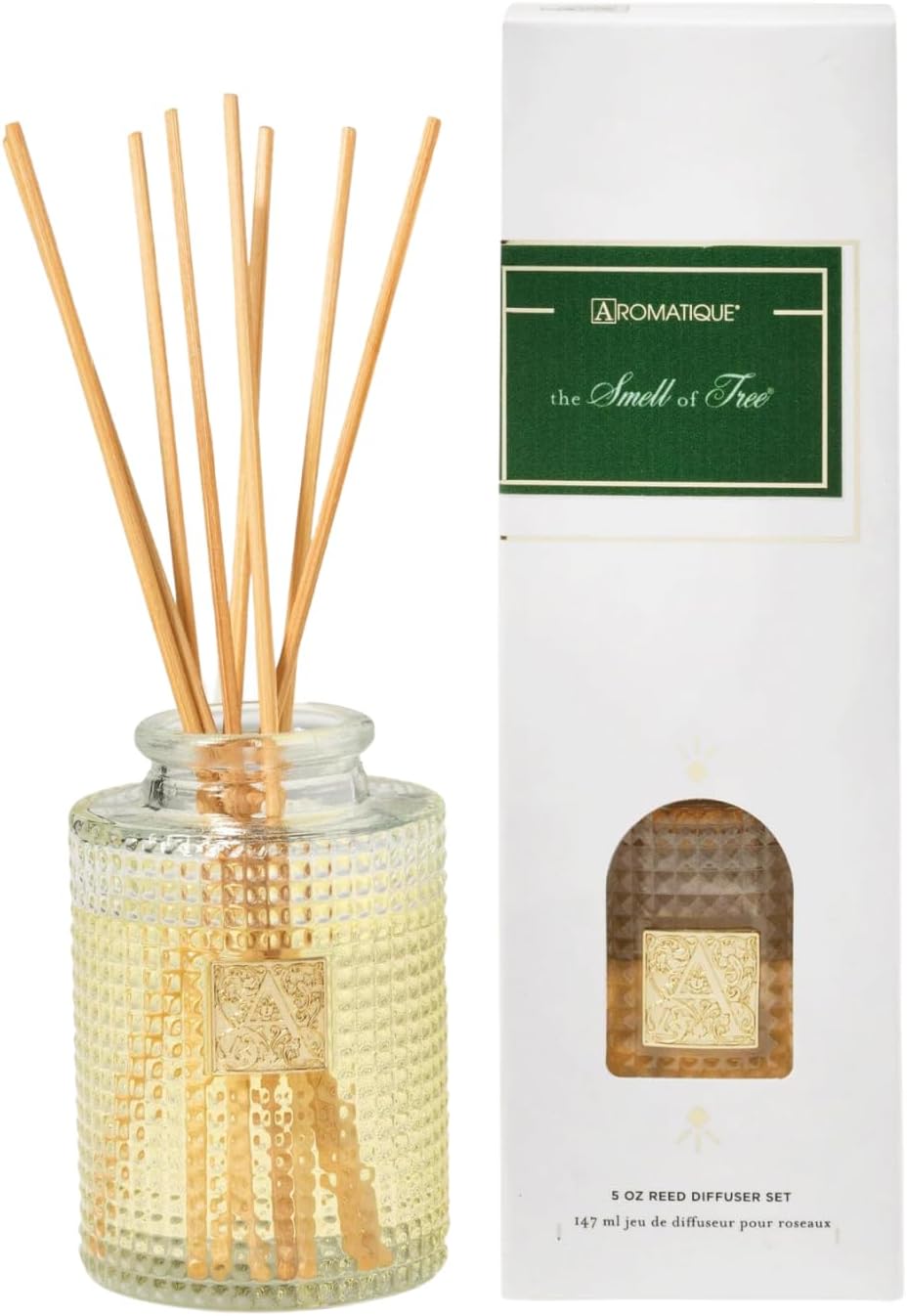 Amazon.com: Aromatique The Smell of Christmas Reed Diffuser Set ...
