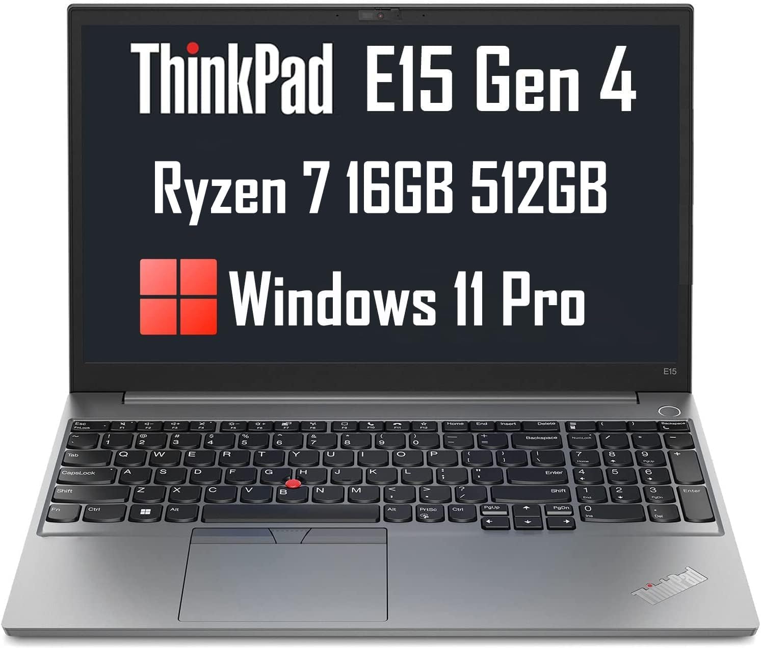 Amazon.com: Lenovo ThinkPad E15 Gen 4 Business Laptop (15.6" FHD Anti ...