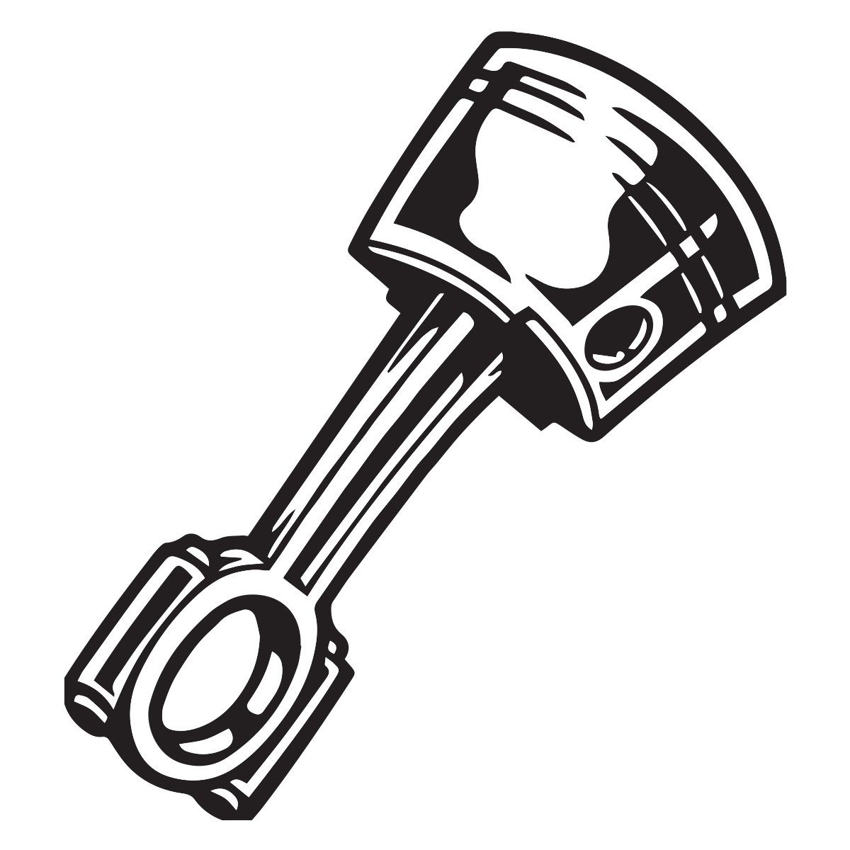Piston Silhouette