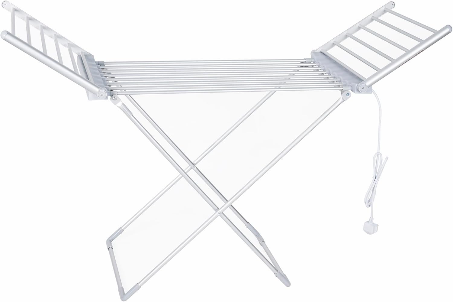 HOUSZY Electric Heated Clothes Drying Rack – Foldable Indoor Dryer Rack ...
