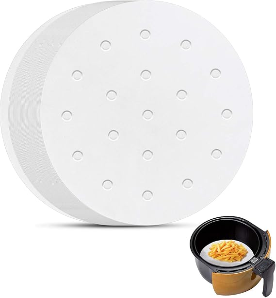Amazon.com: Air Fryer Parchment Paper, Set of 200, 6 Inch Round Air ...