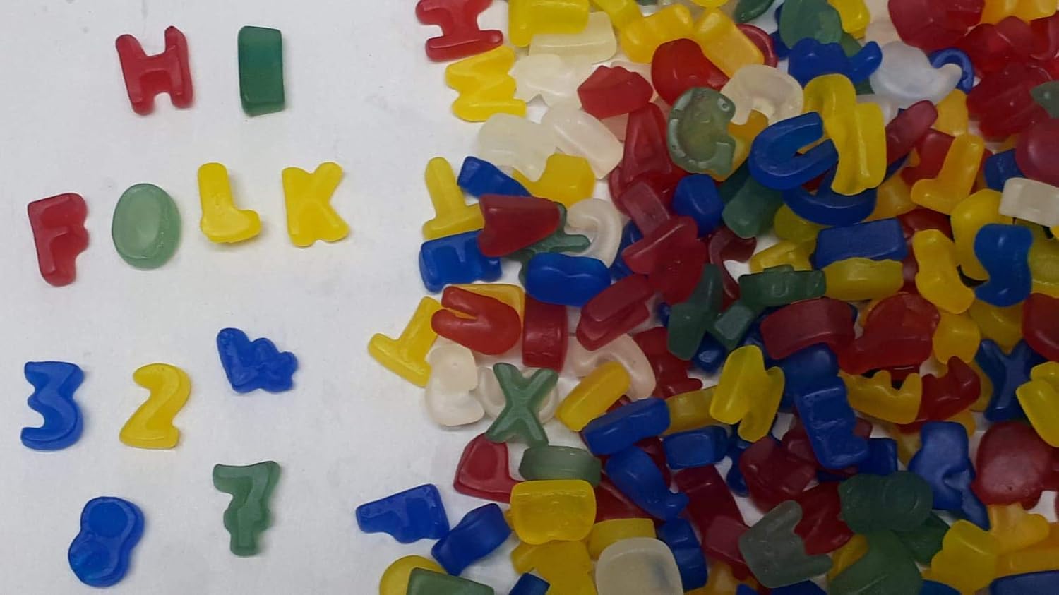 Veggie ABC Letter Gummy Sweets (200g) : Amazon.co.uk: Grocery