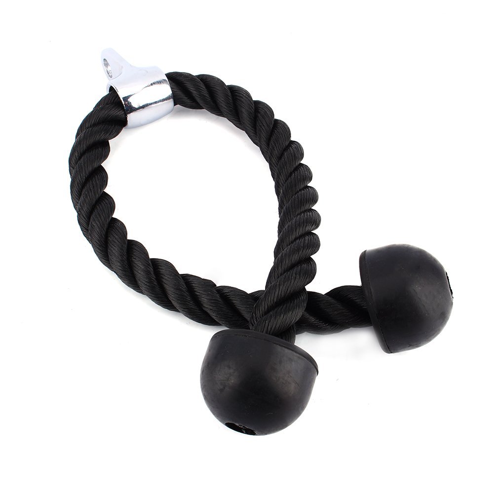 Amazon.com: Yosoo Tricep Rope V-Shape Press Down Bar Push Pull Down ...