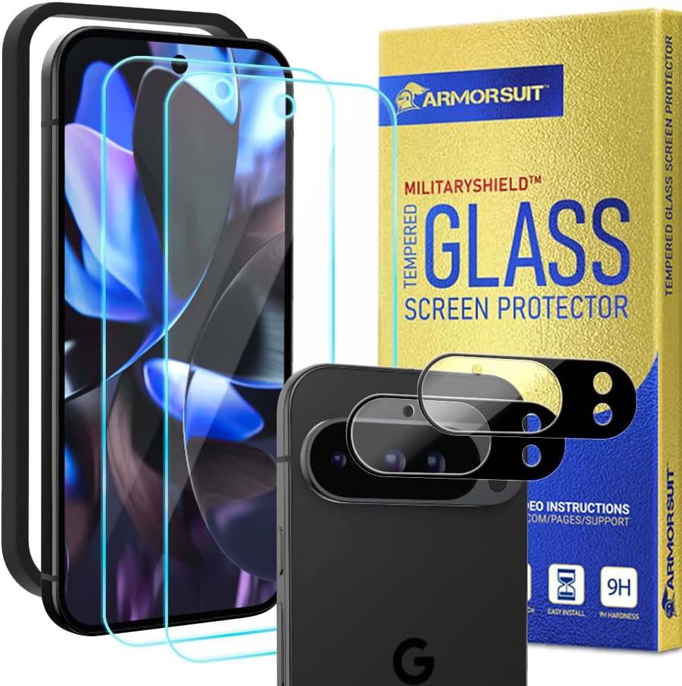 Amazon.com: ArmorSuit Glass Screen Protector for Google Pixel 9 Pro XL ...