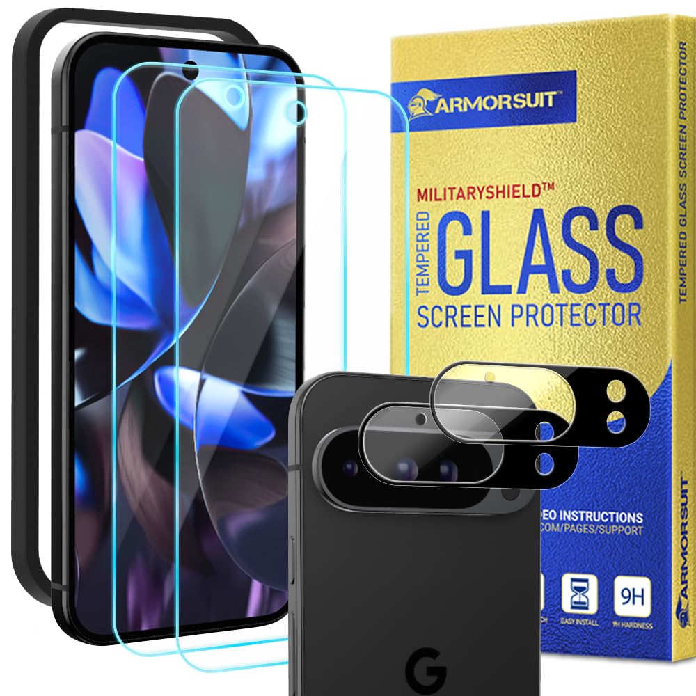 Amazon.com: ArmorSuit Glass Screen Protector for Google Pixel 9 Pro XL ...