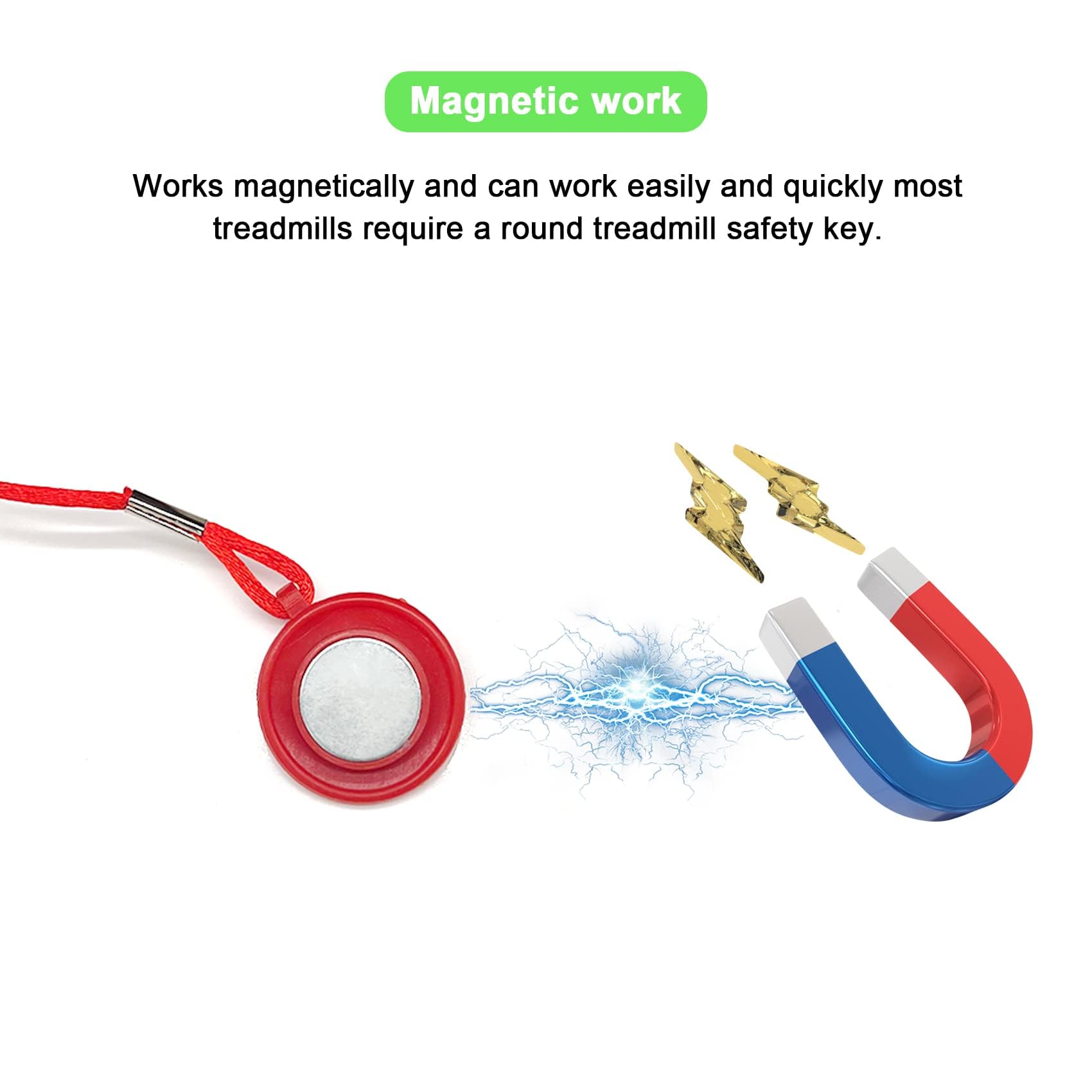 Safety Key Treadmill,Treadmill Emergency Stop Universal Magnet Safety ...
