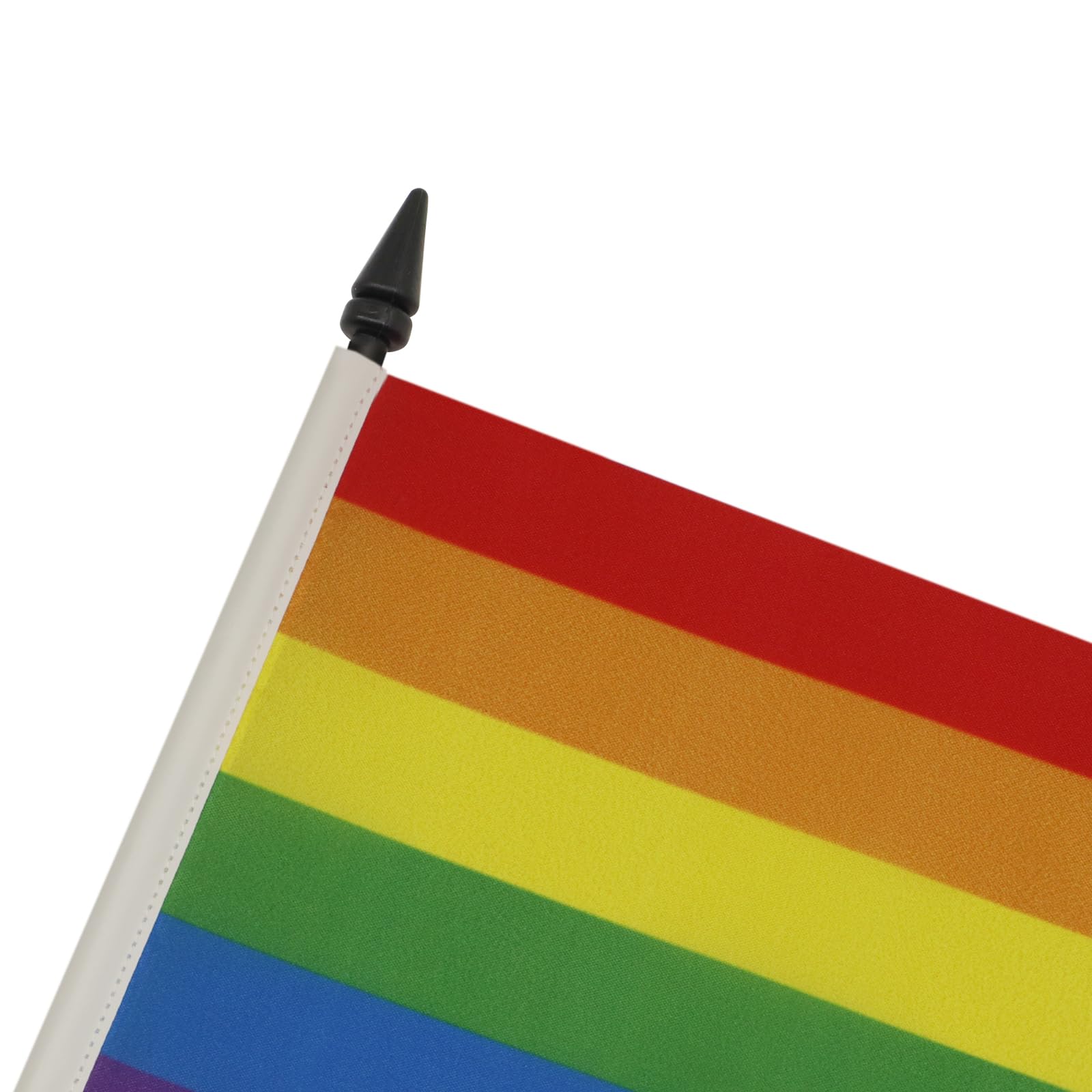 AZ FLAG Bandera De Mesa Arco Iris Paz 15x10cm - BANDERINA De DESPACHO