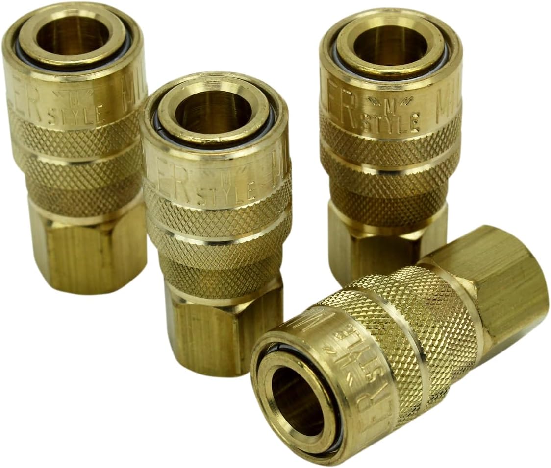 Amazon.com: Prevost IRC061201 (5 Pack) Regular Female Threaded Coupler ...
