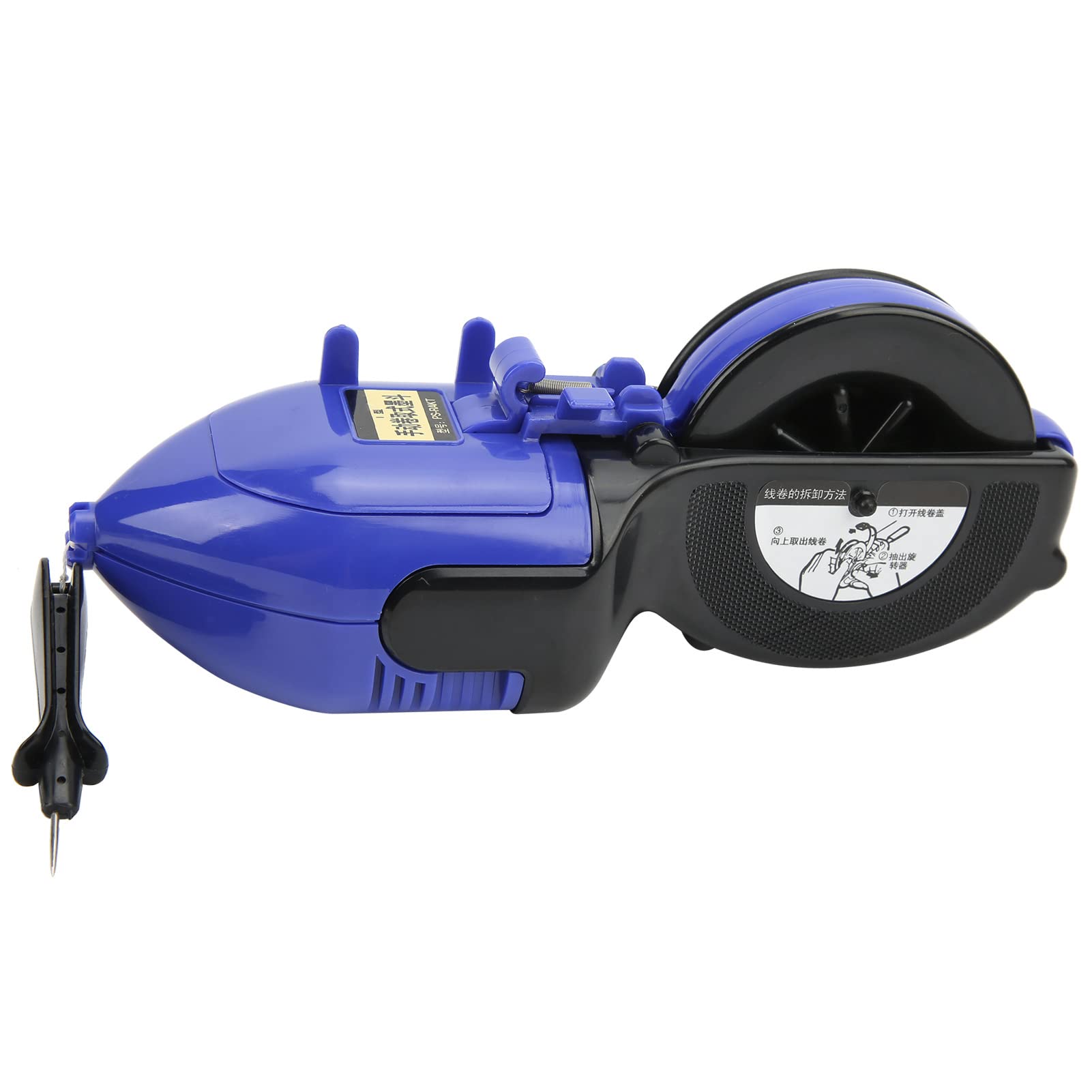 Chalk Line, Manual Chalk Line Tool Carpenter Ink Marker Scribes with 98 ...