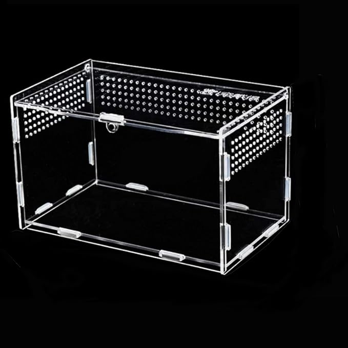 Pontedinvoy tarantula enclosure,acrylic transparent terrarium,stick ...