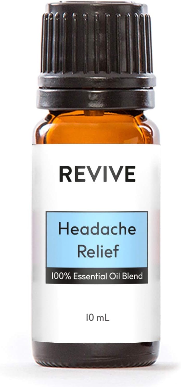 Amazon.com: Headache Relief Essential Oil Blend by Revive Essential Oils - 100% Pure Therapeutic ...