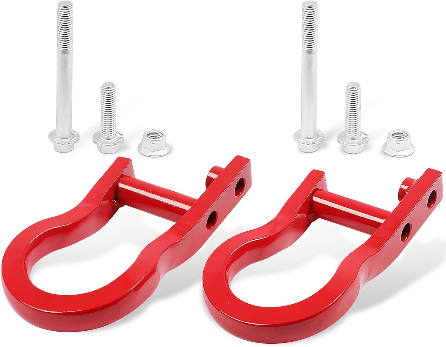 Amazon.com: Pair of Front Tow Hooks Compatible with 2007-2019 Chevy ...