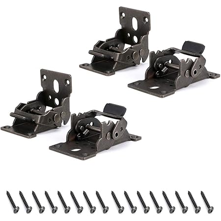 Amazon.com: Steel Large Drop Leaf Support with Safety Ring | Folding ...