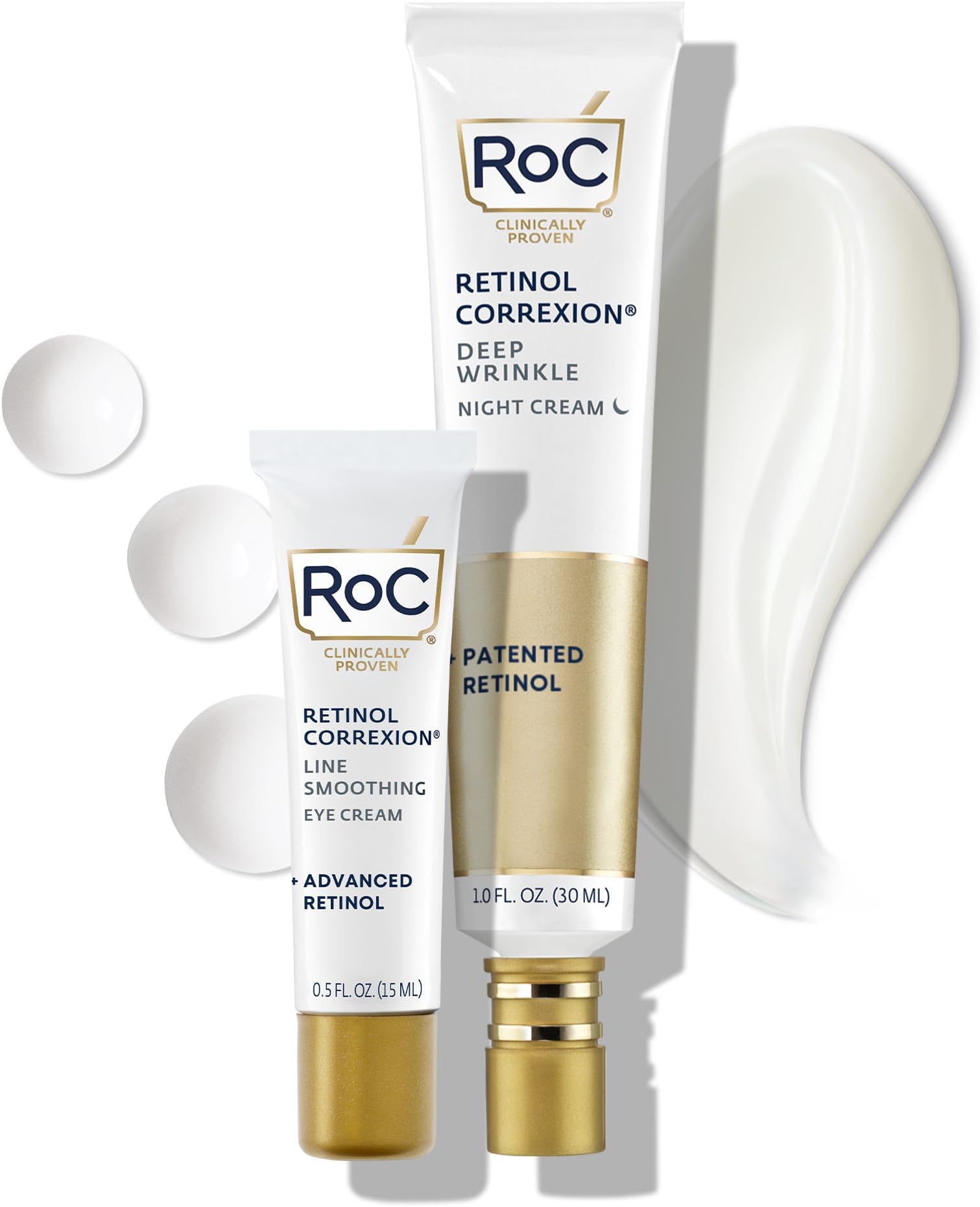 Amazon.com: RoC Retinol Correxion Value Set Duo, Deep Wrinkle Anti ...