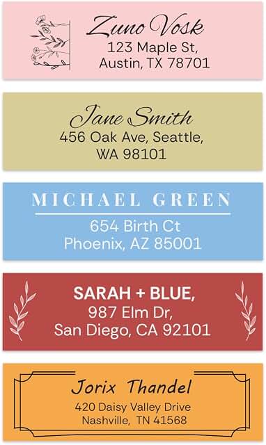 Best Return Address Labels Printing: Top Picks for Easy, Reliable ...